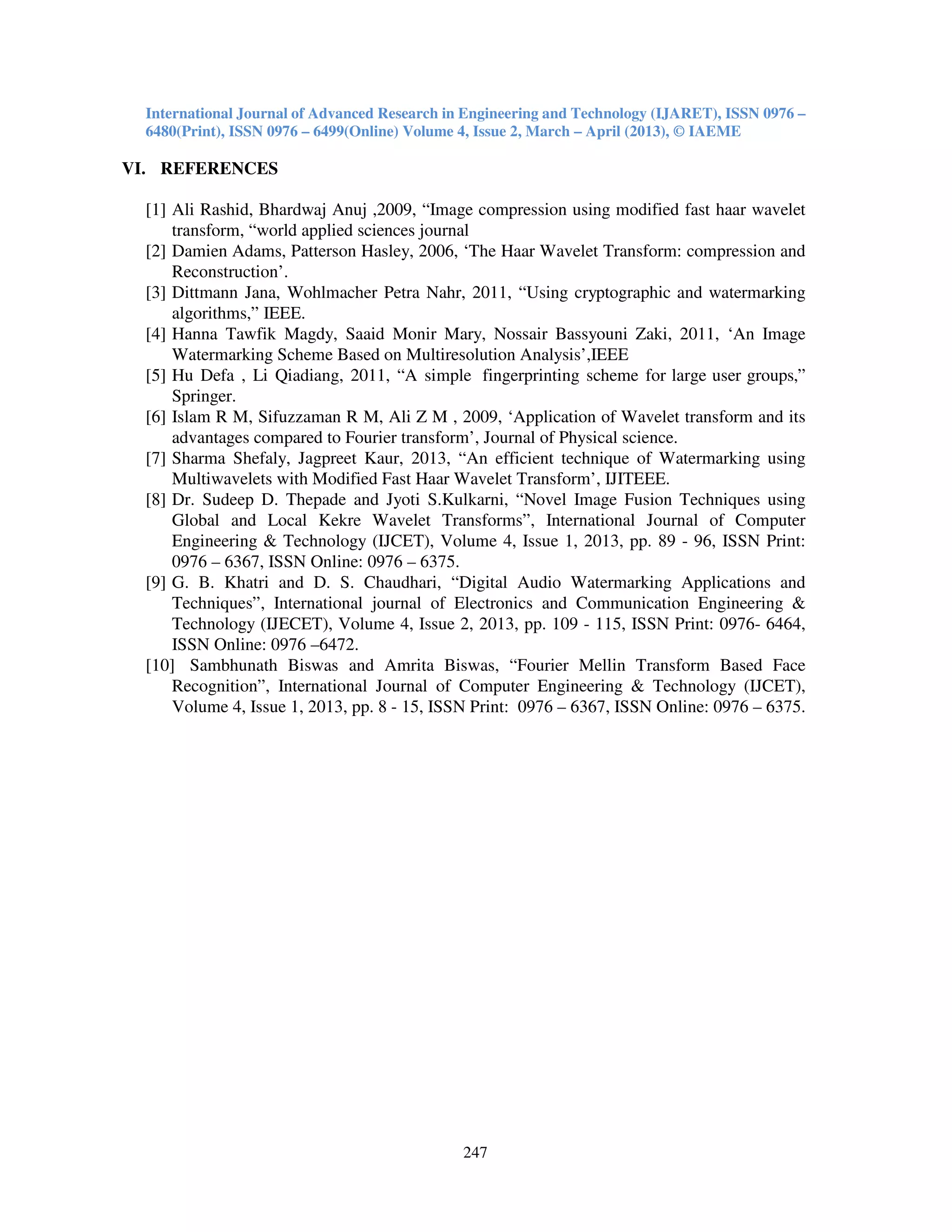 A robust and secure visible watermarking scheme based on multi | PDF