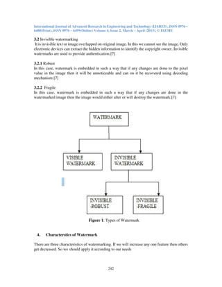 A robust and secure visible watermarking scheme based on multi | PDF