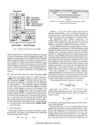 A robust doa–based smart antenna processor for gsm base stations | PDF
