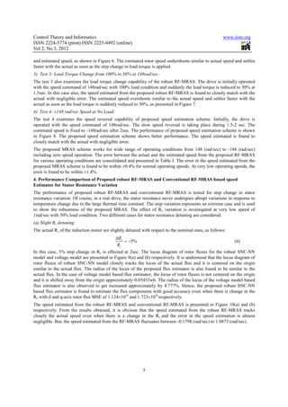 A robust rf mras based speed estimator using neural network as a reference model for sensor-less ...
