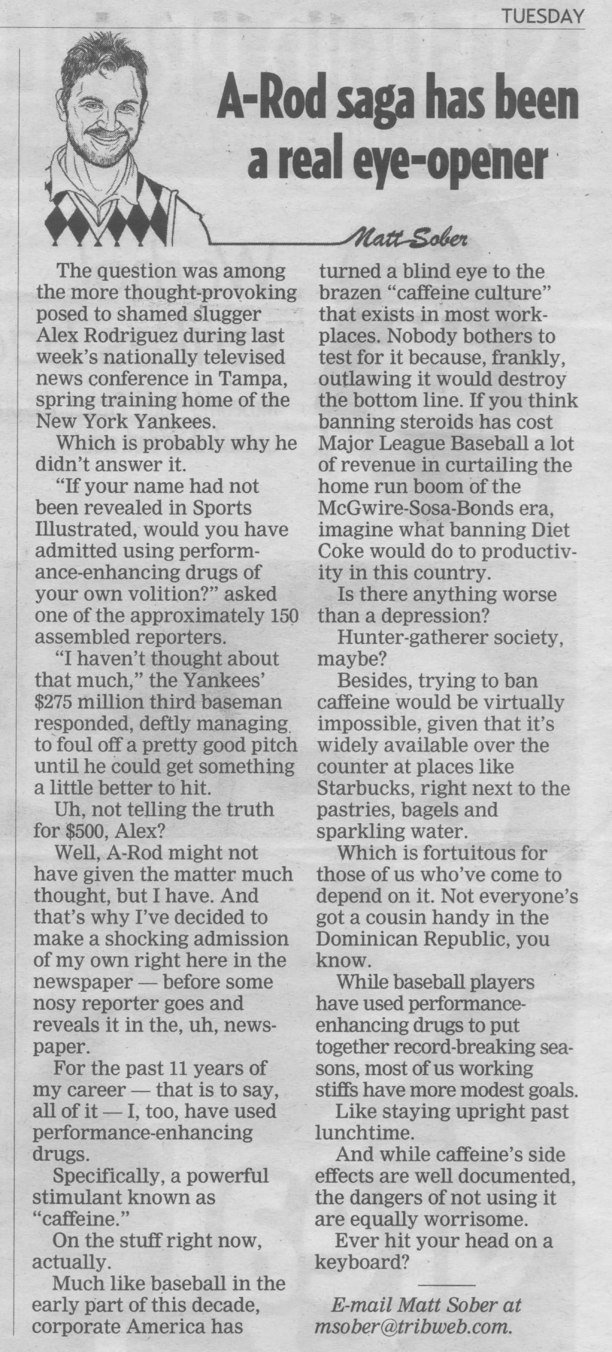 Newspaper column | PDF