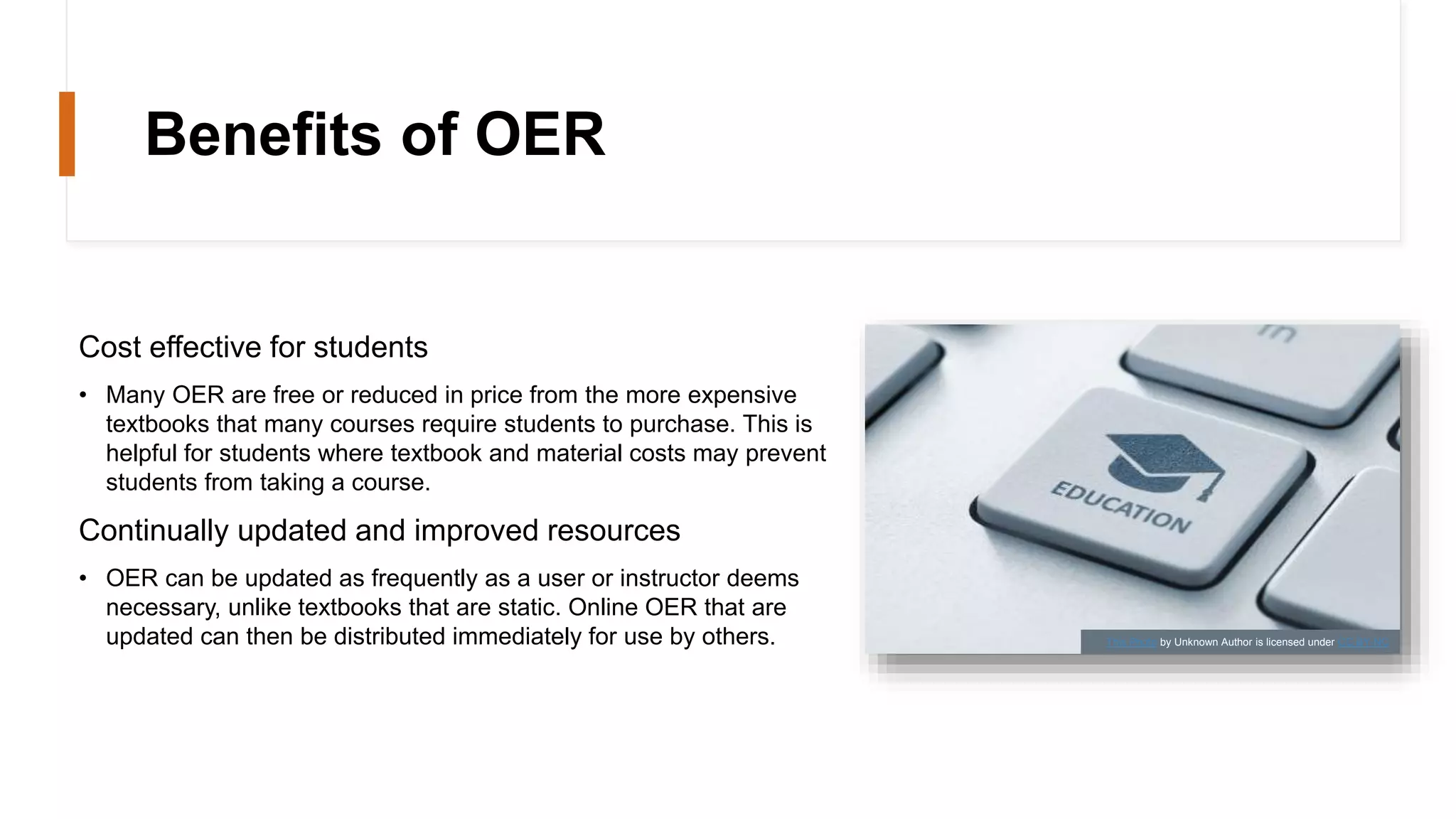 Open Educational Resources (OER) Benefits & Challenges | PPT
