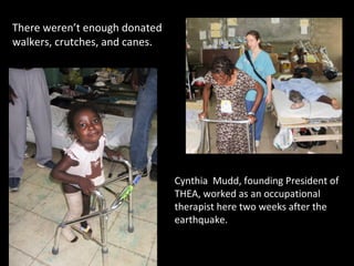 The Haiti Education Alliance (THEA) Rehabilitation and Child ...
