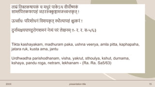 Arogyavardhani Rasa- Clinical Approach.pptx