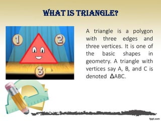 TRIANGLES AND ITS TYPES | PDF
