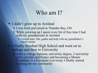 Aroland Presentation | PPT