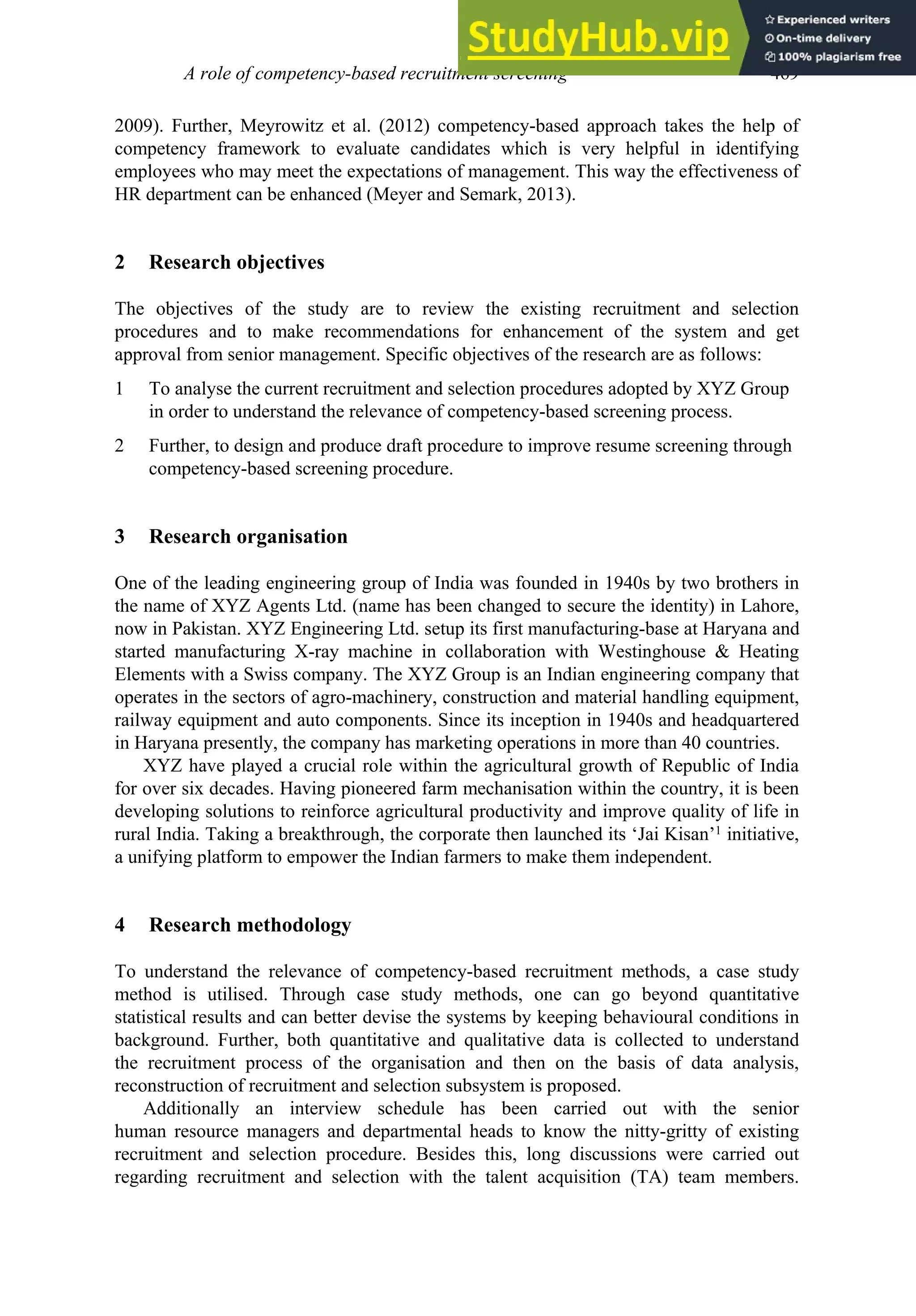 A role of competency-based recruitment screening a case study on Indian manufacturing unit.pdf
