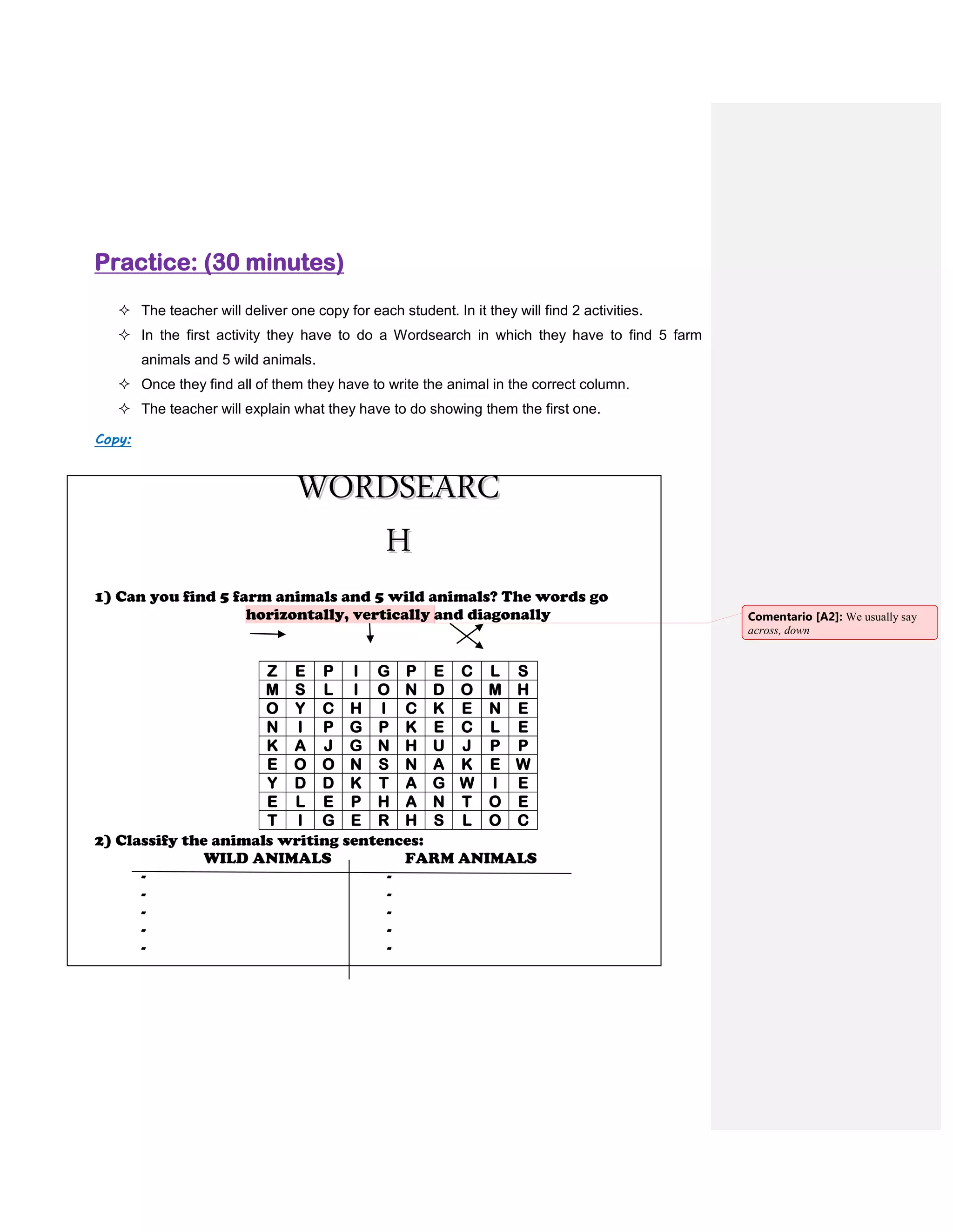 Aromando lesson plan 2 - passed | PDF