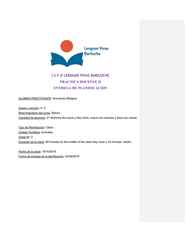 Aromando lesson plan 2 - passed | PDF