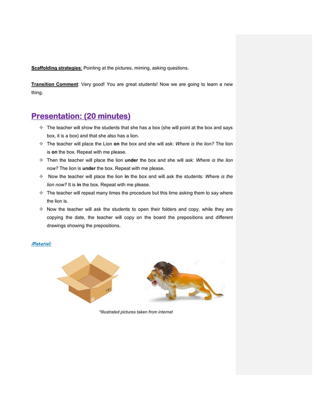 Aromando lesson plan 4 - passed | PDF