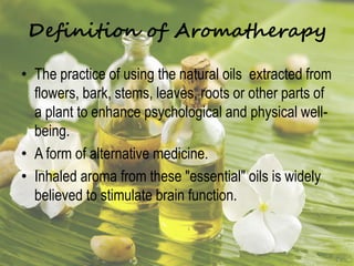Aromatherapy | PPT