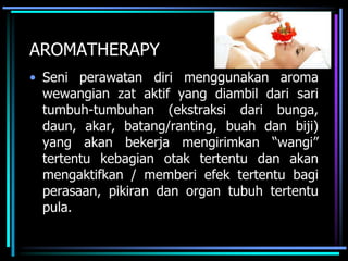 AROMATHERAPY.ppt