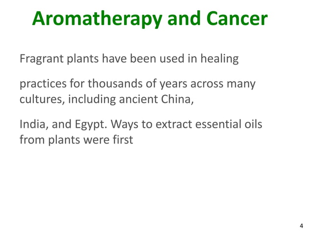 Aromatherapy | PPTX