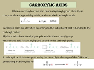 PREPERATION,REACTION AND ACIDITY OF AROMATIC ACID | PPTX
