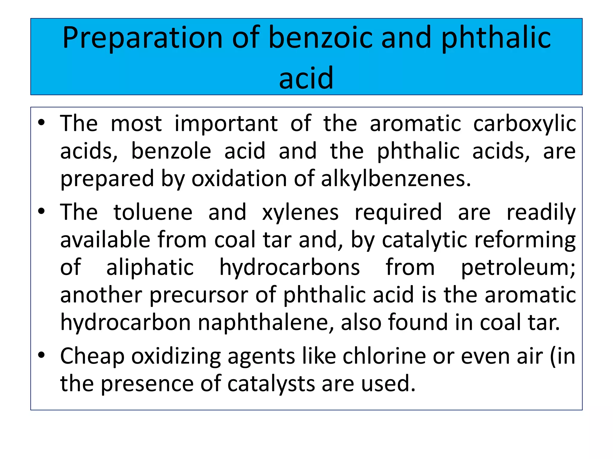 Aromatic acids | PPTX