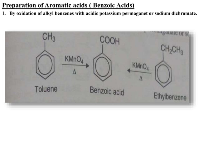 aromatic acids new (1).pptx | Chemistry | Science