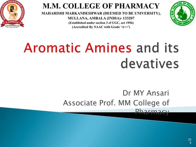aromatic amine.pptx