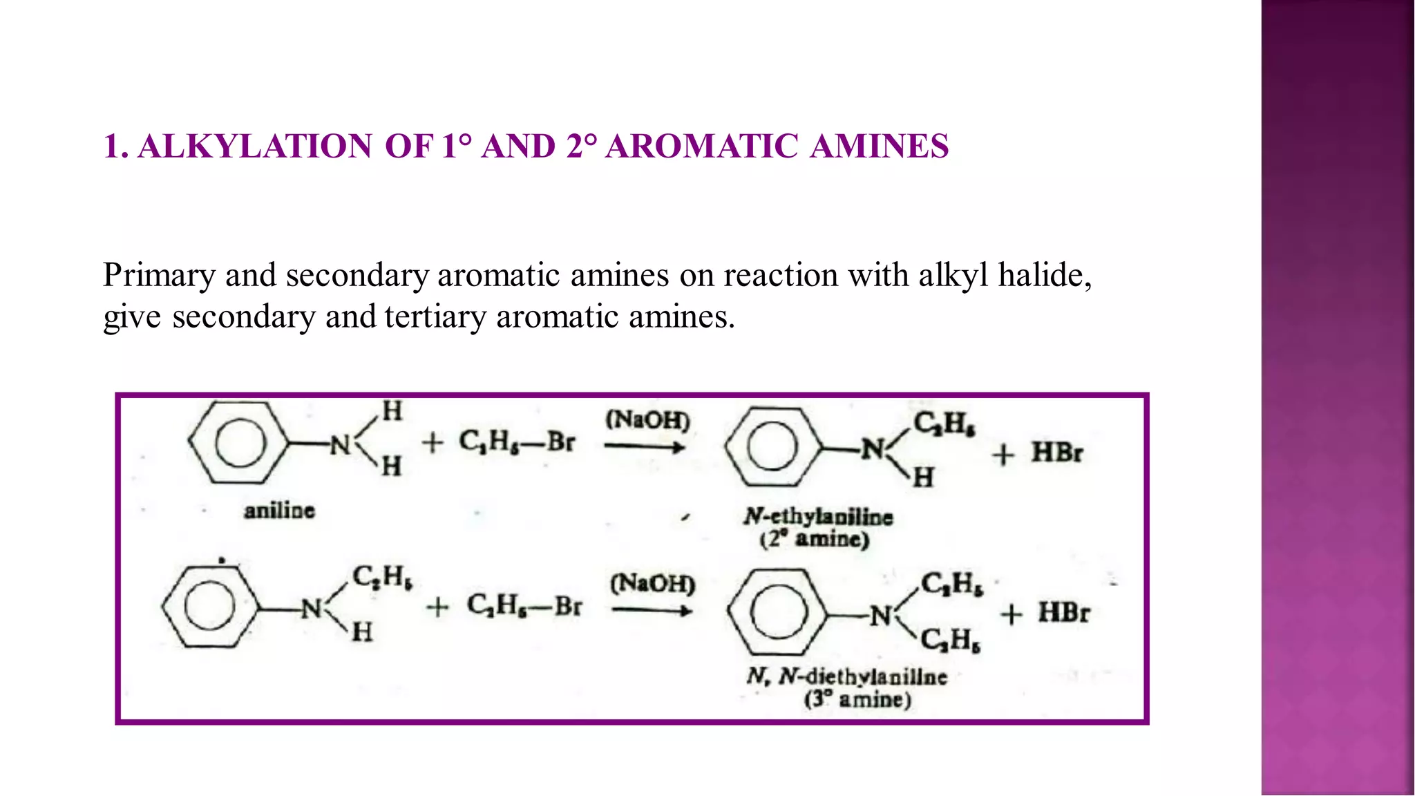 Methods of preparation of Aromatic amines | PDF