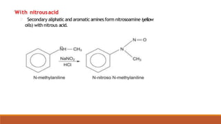 Aromatic amines | PPTX