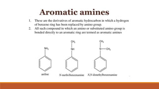 Aromatic amines | PPTX