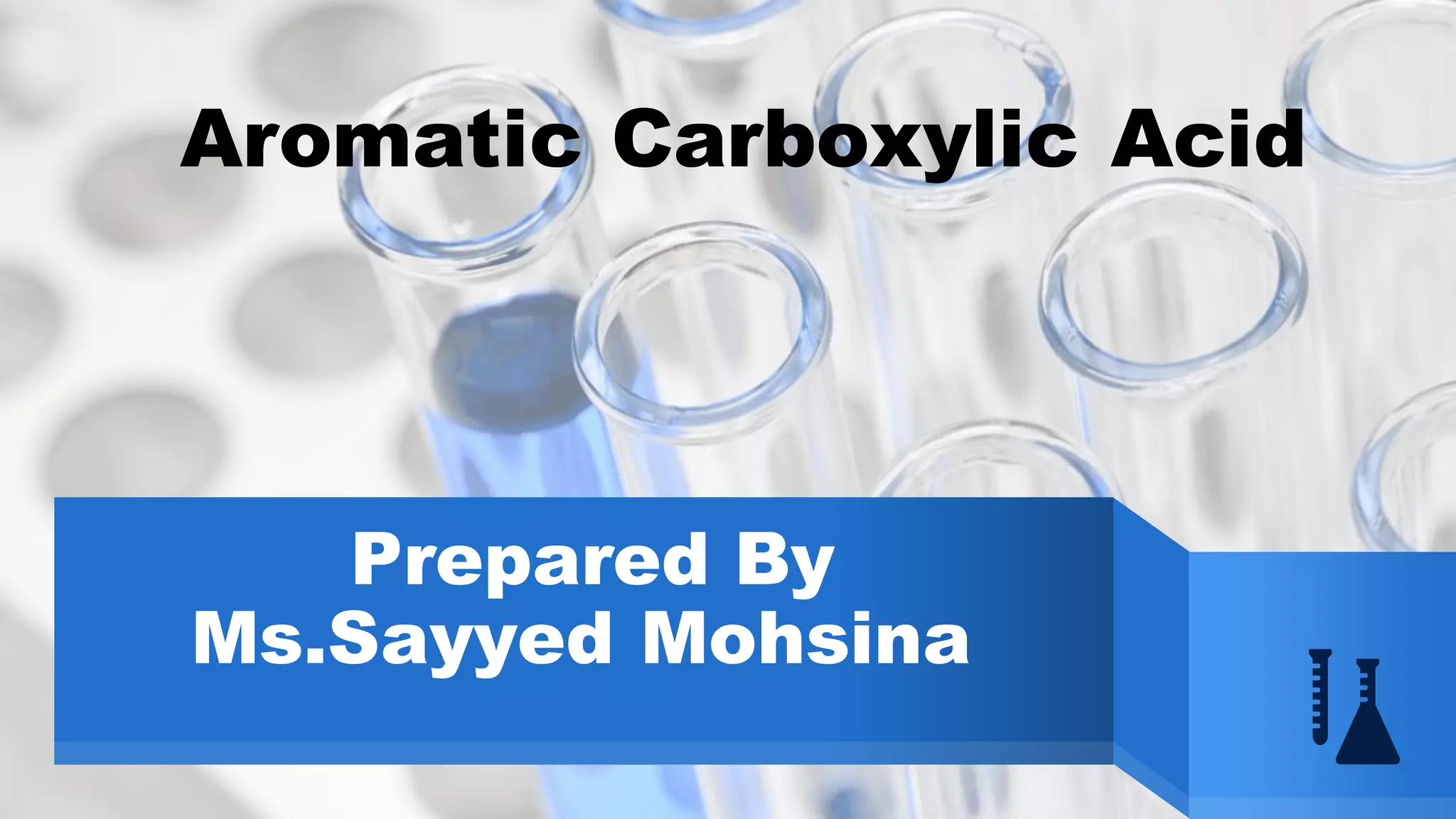 Aromatic carboxylic acid preparation and reaction | PDF