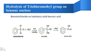 Aromatic carboxylic acid preparation and reaction | PDF