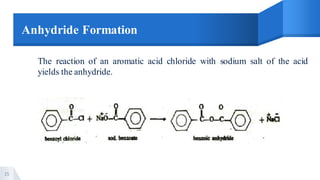Aromatic carboxylic acid preparation and reaction | PDF