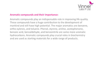 Aromatic Chemistry – An Introduction | PPTX