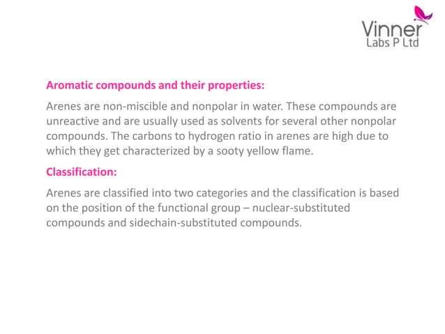 Aromatic Chemistry – An Introduction | PPT