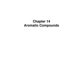 aromatic compound and its derivatives in chemistry | PDF