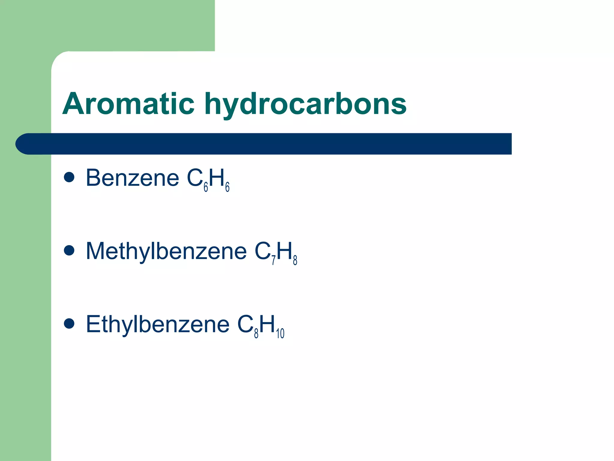 Aromatic compounds | PPT
