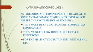 Aromaticity | PPTX