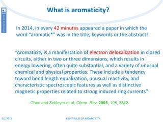 EIGHT RULES OF AROMATICITY | PDF