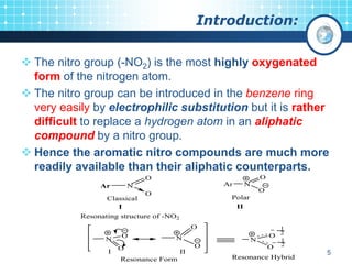 Aromatic nitro compounds by dr. pramod r. padole | PPT