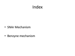 Aromatic nucleophilic substitution reaction | PPTX