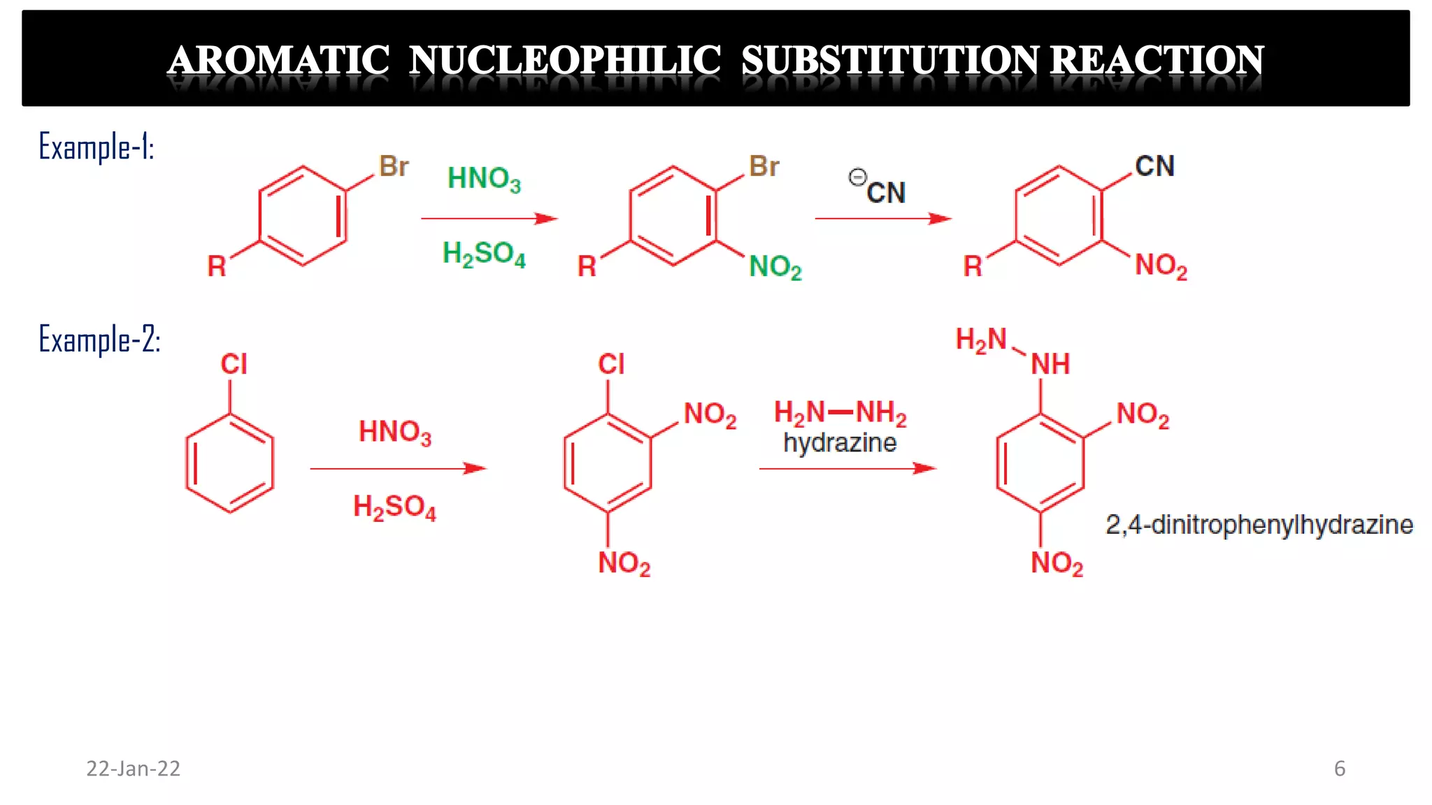Aromatic Nucleophilic Substitution Reactions.pdf | Chemistry | Science