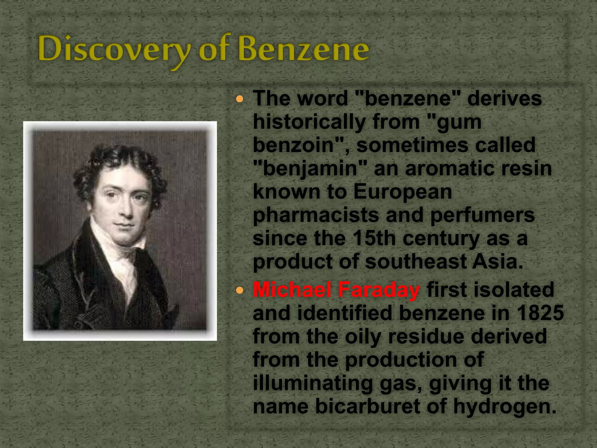 Aromatic Structures and Chemistry of Benzene | PPTX