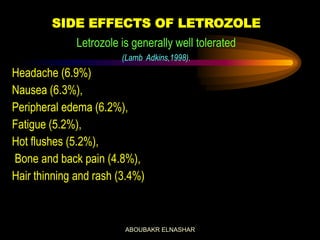 Uses of aromatase inhibitors in gynecology | PPT