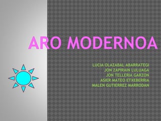 Aro modernoa 3 | PPT