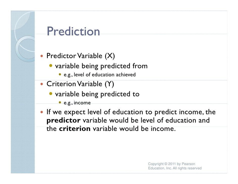 Predictor Vs Criterion Bibliographic Management