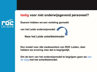 Het Leids Ontwikkelmodel | PPT