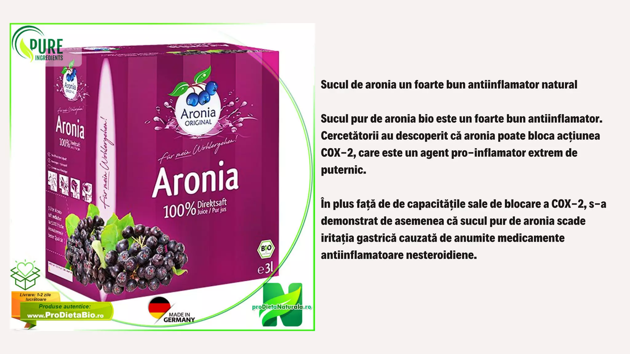 Aronia fructe și suc | PDF