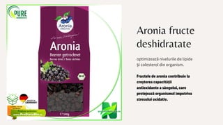 Aronia fructe și suc | PDF
