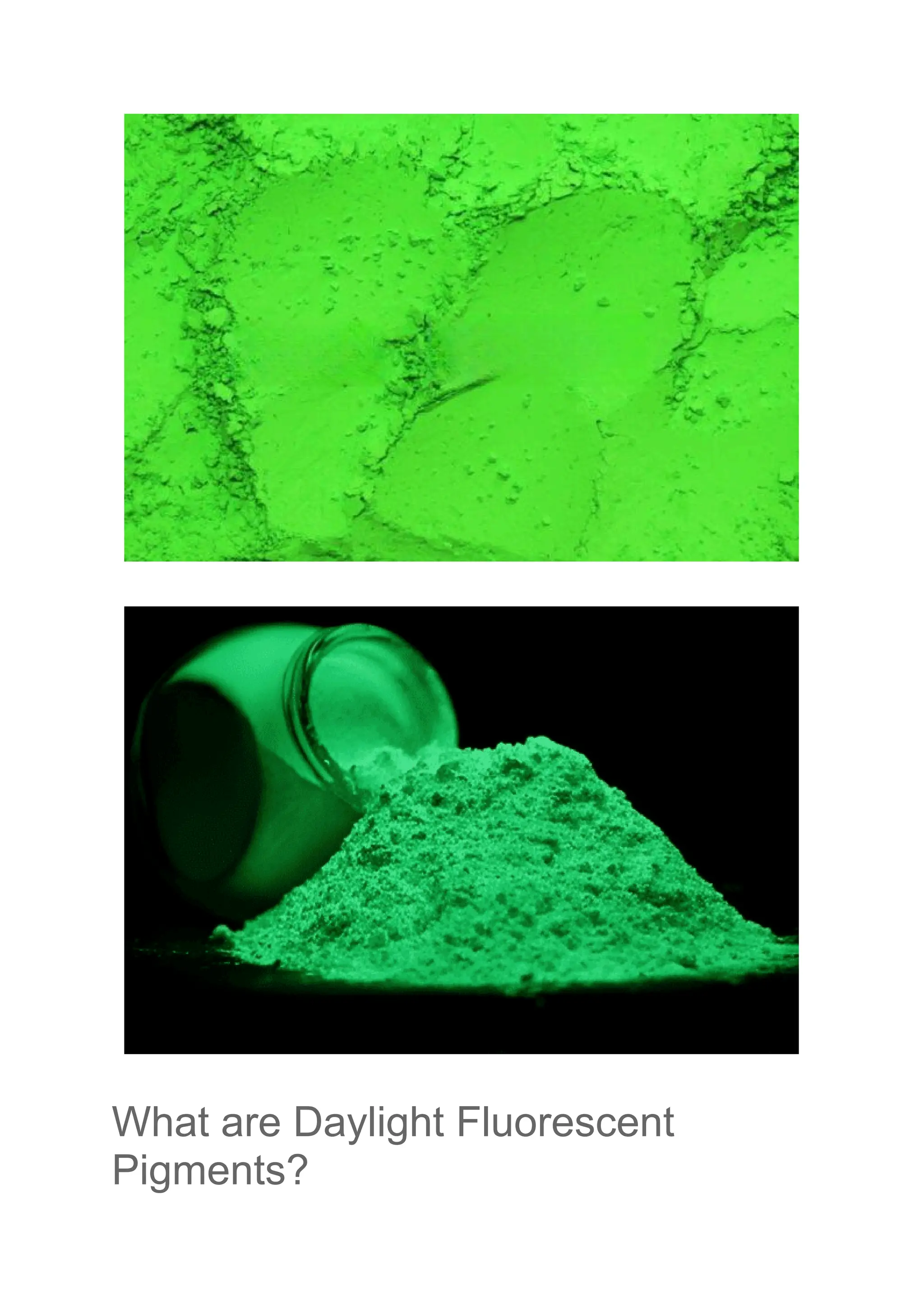 What Are Fluorescent Pigments And How Do They Work? | PDF