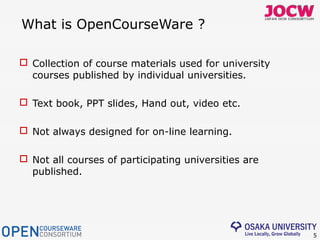 AROOC 2012 Presentation | PPT