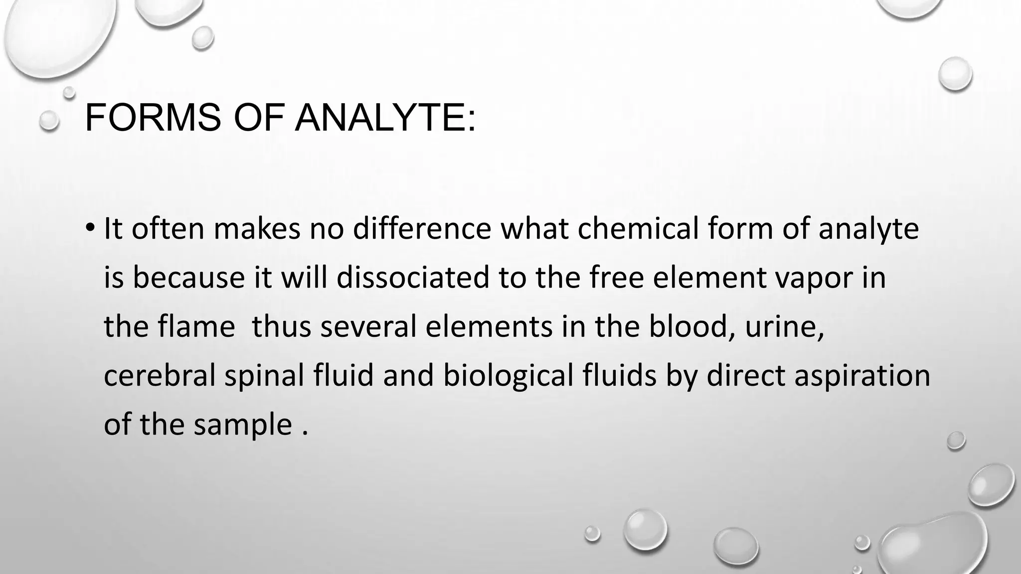 atomic absorption spectrophotometry (sample preparation) | PPTX