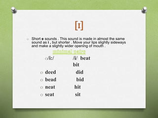 Vowels Assignment | PPTX