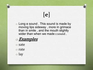 Vowels Assignment | PPT