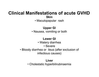 Graft versus host disease | PDF