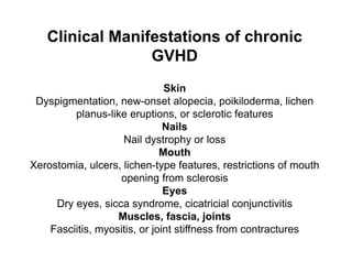 Poikiloderma Gvhd